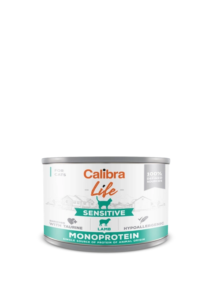 CALIBRA Cat Life Sensitive bárány 200g | AbisZoo állatkereskedés